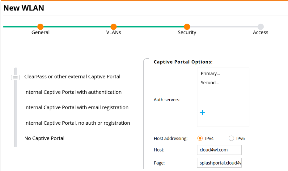 Aruba wireless LAN controller - Guest WiFi configuration – Help Center