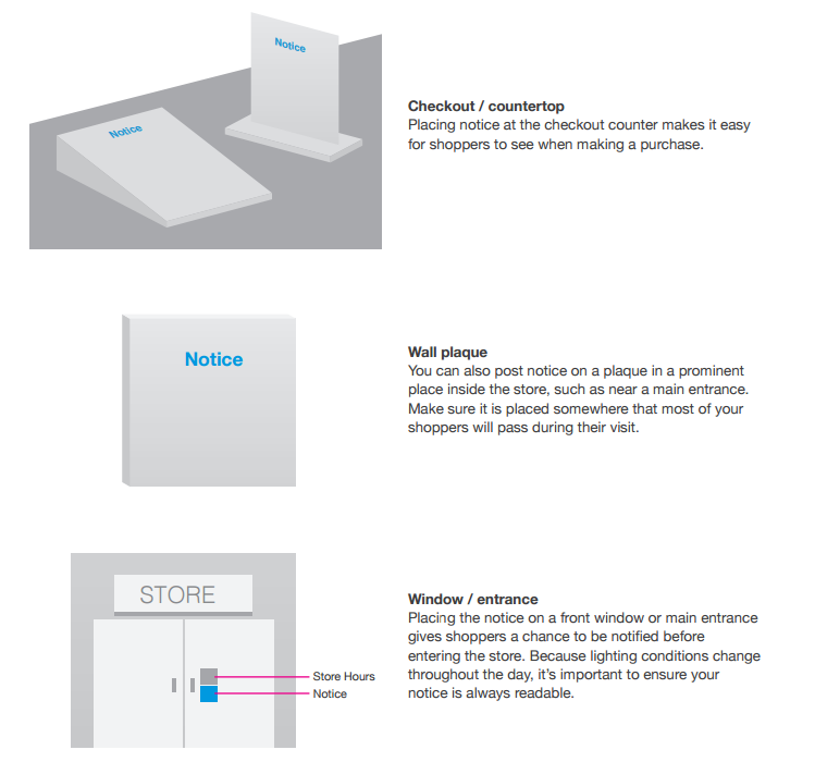 Mobile Location Analytics - In-store Notice Guidelines – Help Center