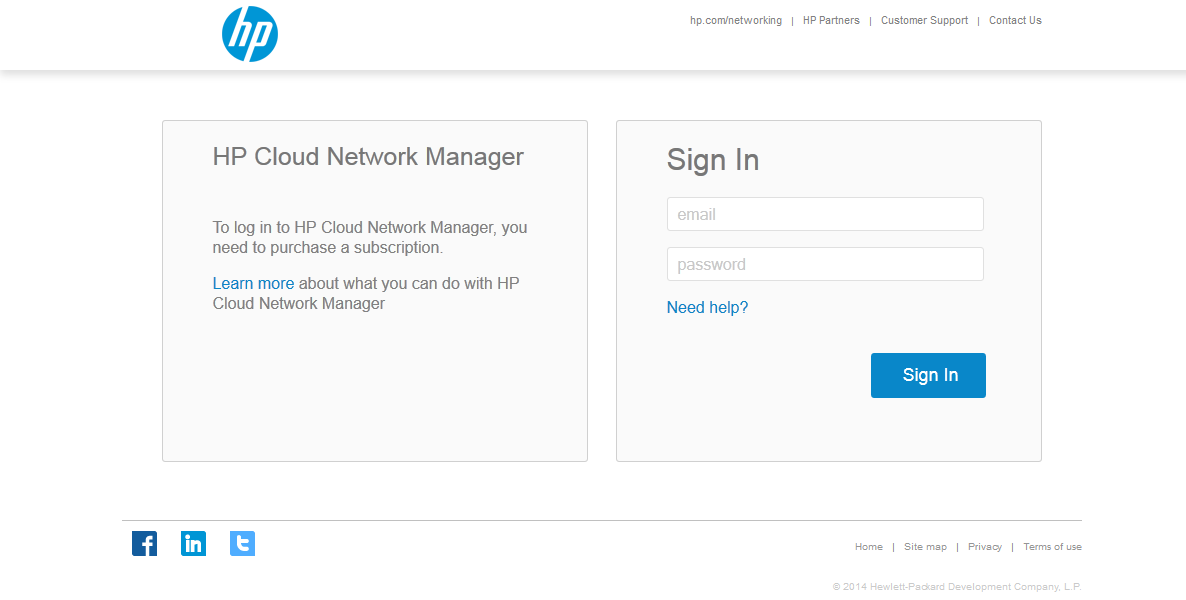 Hewlett Packard (Cloud managed) – Help Center