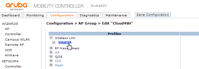 Aruba Networks (HP) - Mobility Controller 6.x – Help Center